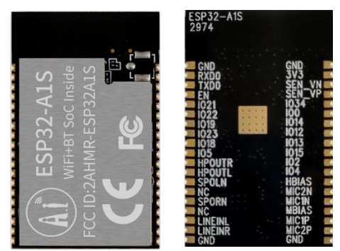 ESP32-A1S Symbol, Footprint & 3D Model by AI-Thinker | SnapMagic Search ...