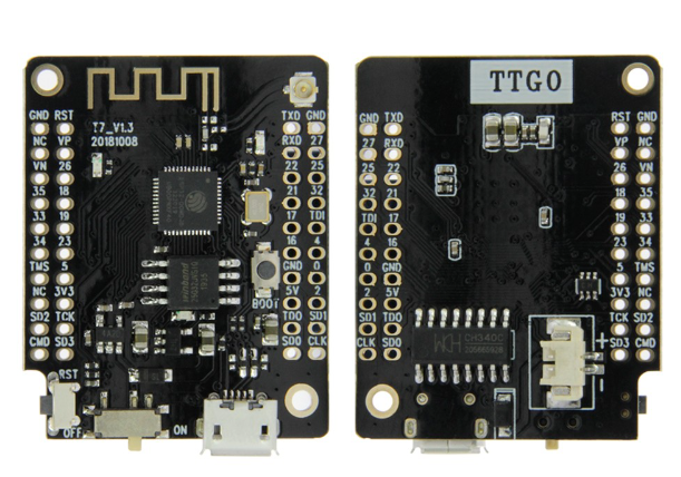TTGO T7 Mini32 V1.3 Symbol, Footprint & 3D Model by LILYGO | SnapMagic Search (formerly SnapEDA)